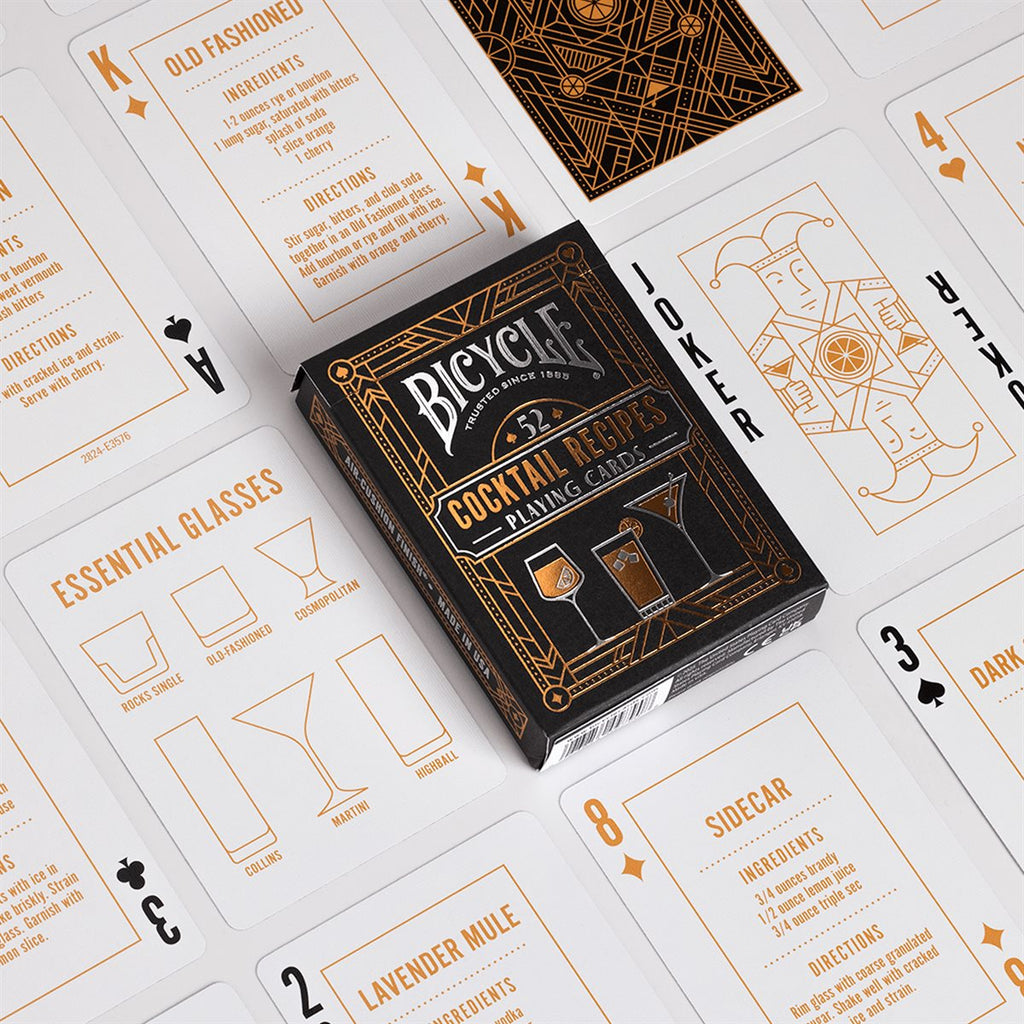 Playing Cards Bicycle Cocktail Recipes