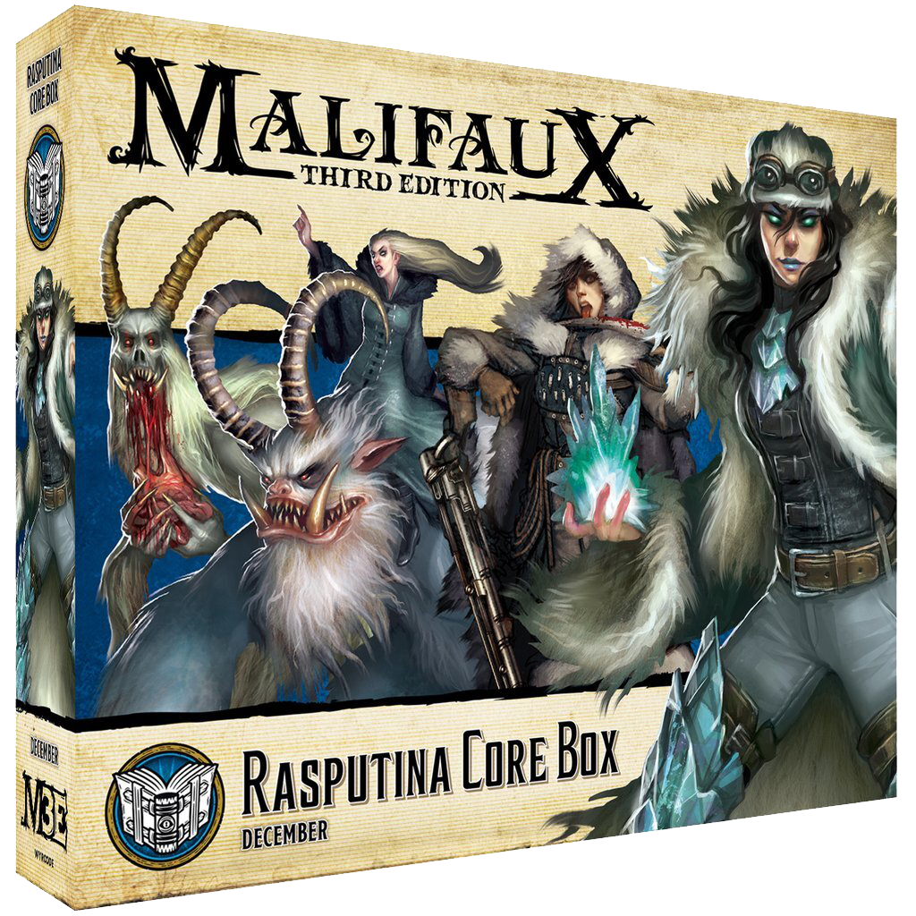 Malifaux Arcanist Rasputina Core Box