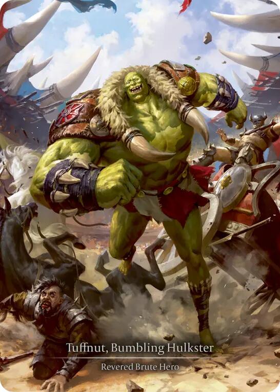 Tuffnut, Bumbling Hulkster (Marvel) [SUP001] (Super Slam) Cold Foil