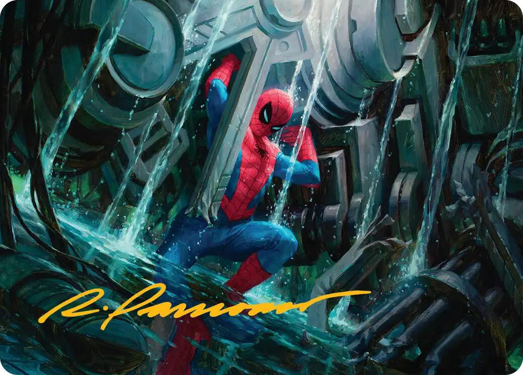 Strength of Will Art Card (Gold-Stamped Signature) [Marvel's Spider-Ma