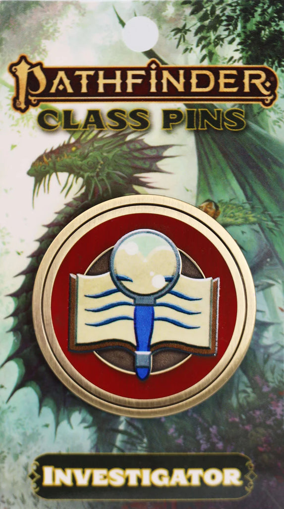 Pathfinder Class Icon Pin: Investigator