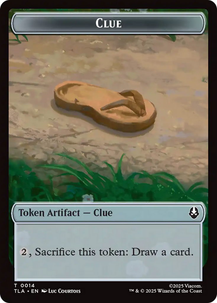 Clue (0014) // Copy (0002) Double-Sided Token [Avatar: The Last Airben