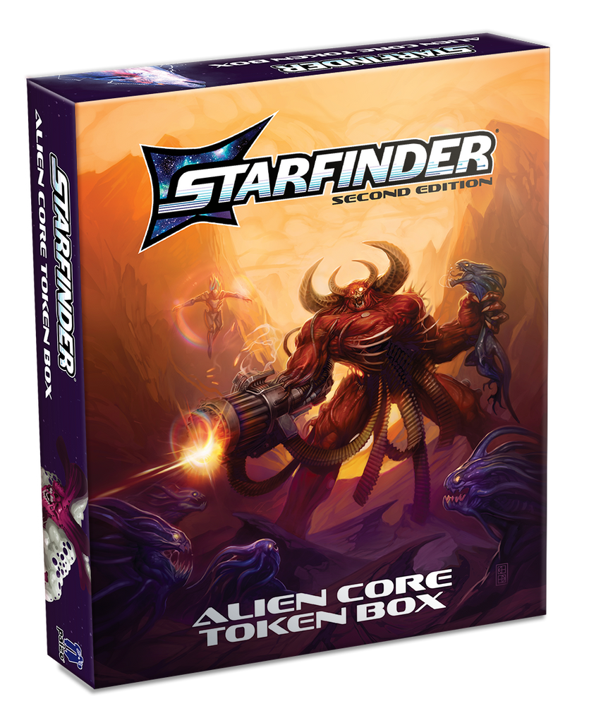 Starfinder 2E Alien Core Token Box