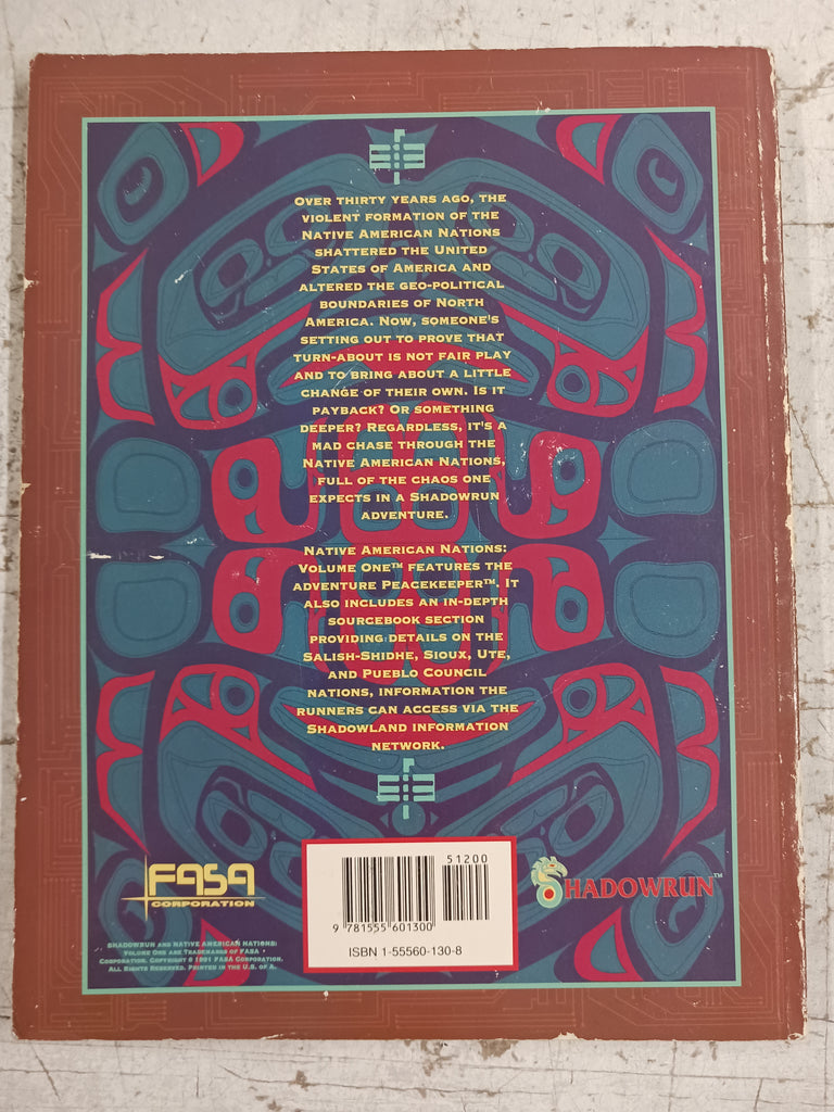 Used - RPG Shadowrun Native Americans Vol. 1
