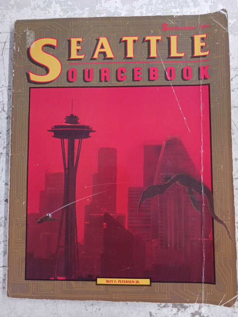 Used - RPG Shadowrun Seattle Sourcebook