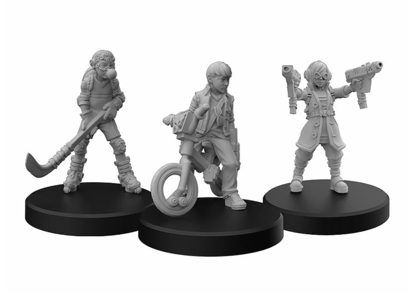 Cyberpunk Red Miniatures: Generation Red A