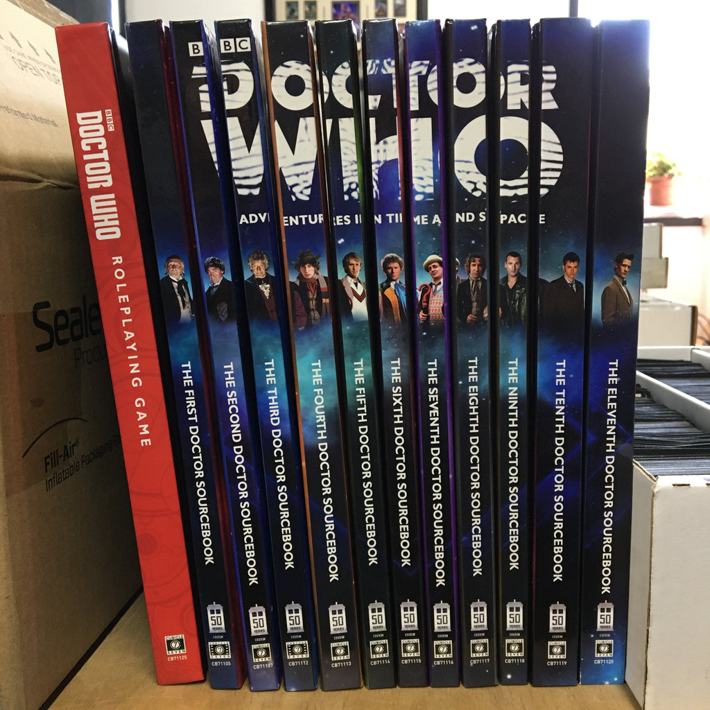 USED RPG Doctor Who Roleplaying Game Bundle (Core + 1st to 11th Doctor